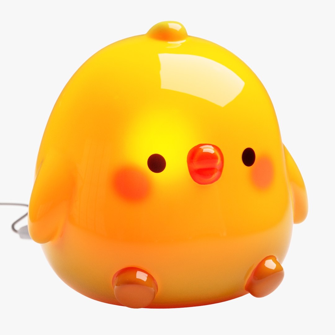 3D Piu Piu Chick Table Lamp - TurboSquid 2146843