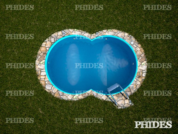 3d swimming pool