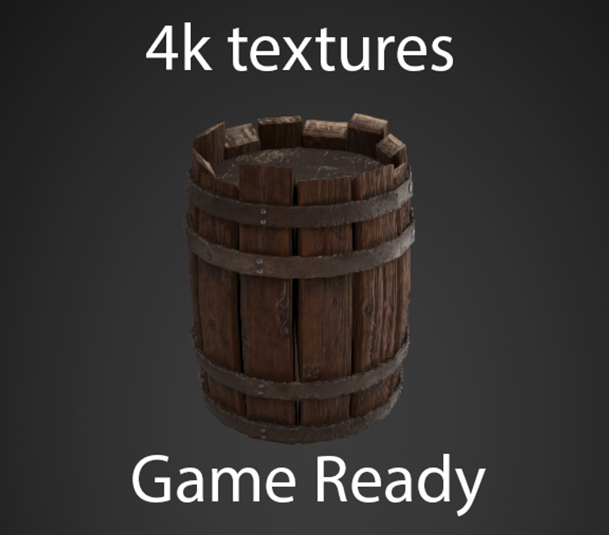 Old Barrel - Fbx
