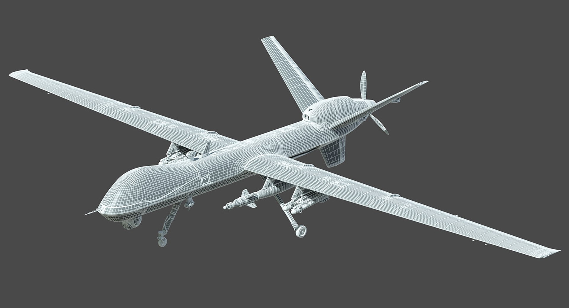 3dsmax mq-9 reaper