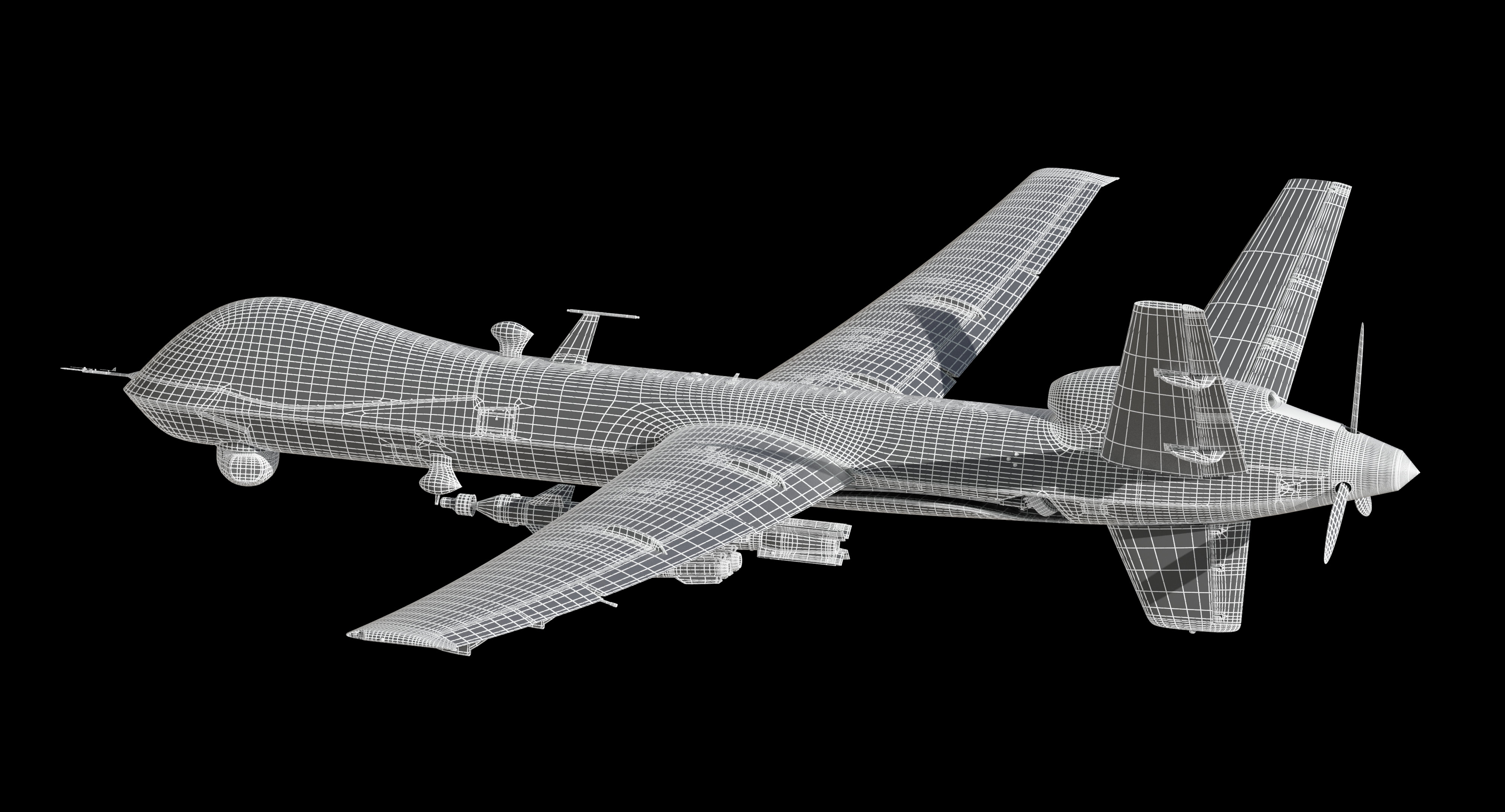 3dsmax mq-9 reaper