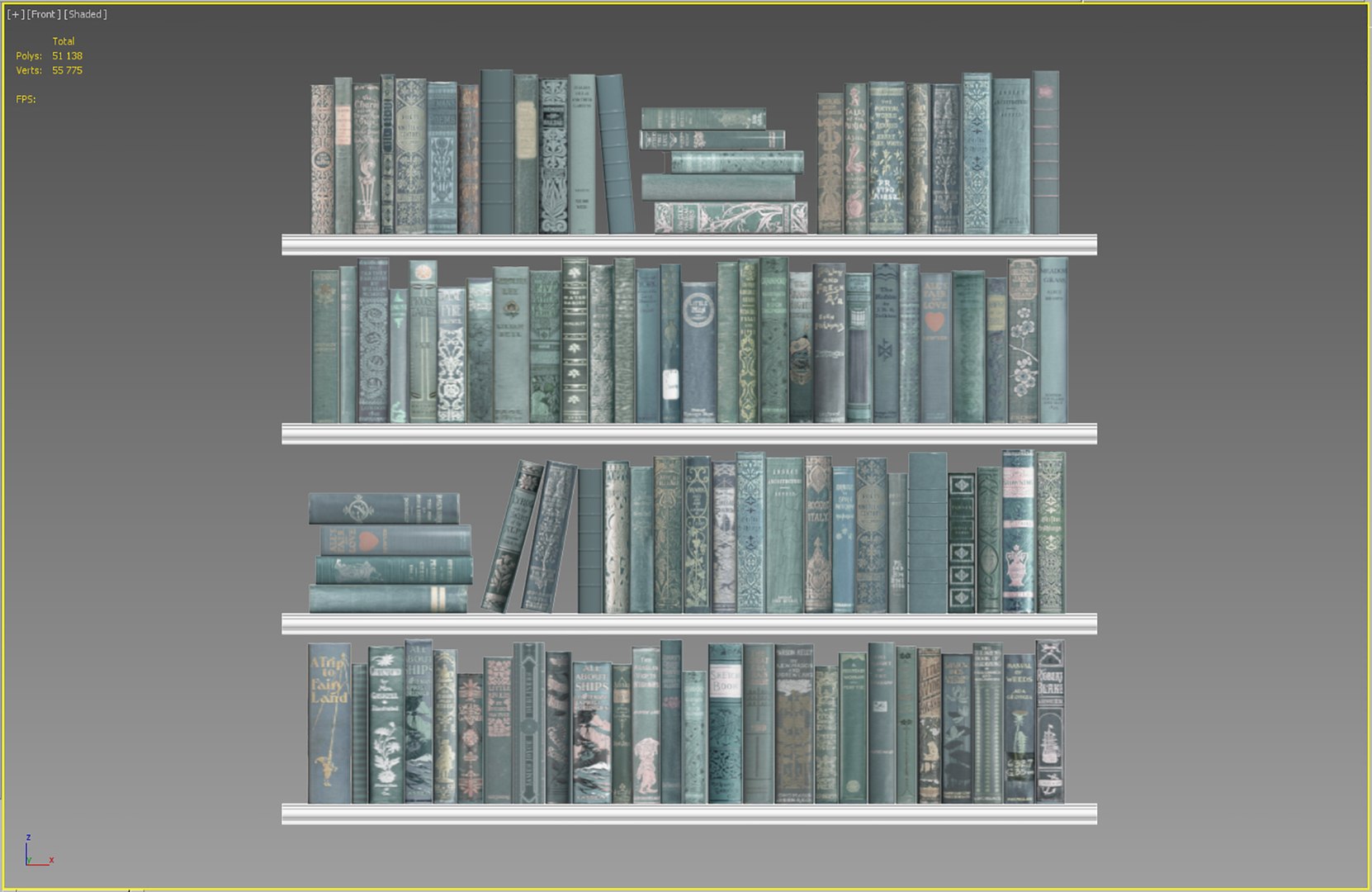 Classic Books 62 3D Model - TurboSquid 2288630