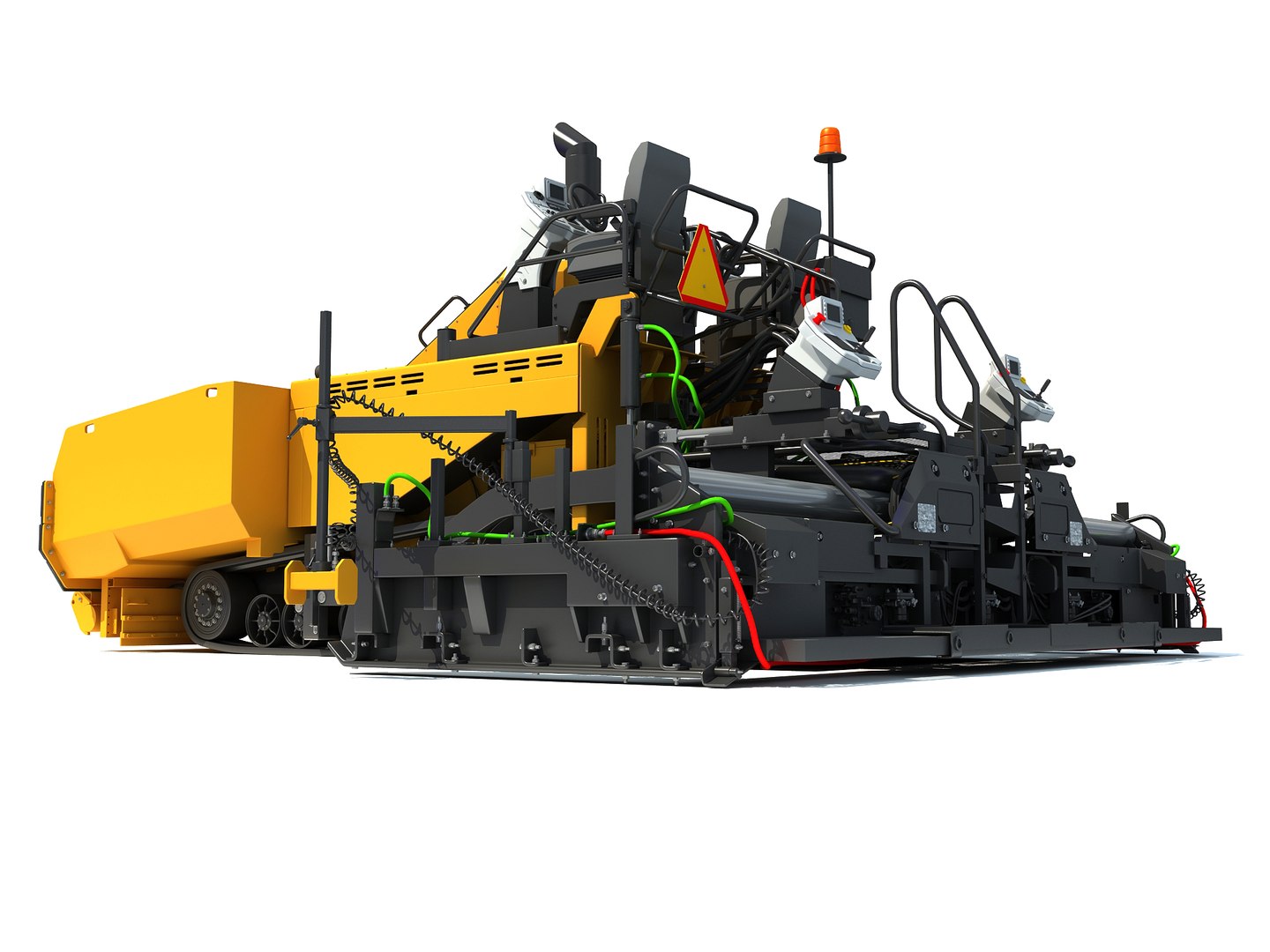 Asphalt Paver 3D Model - TurboSquid 1215198