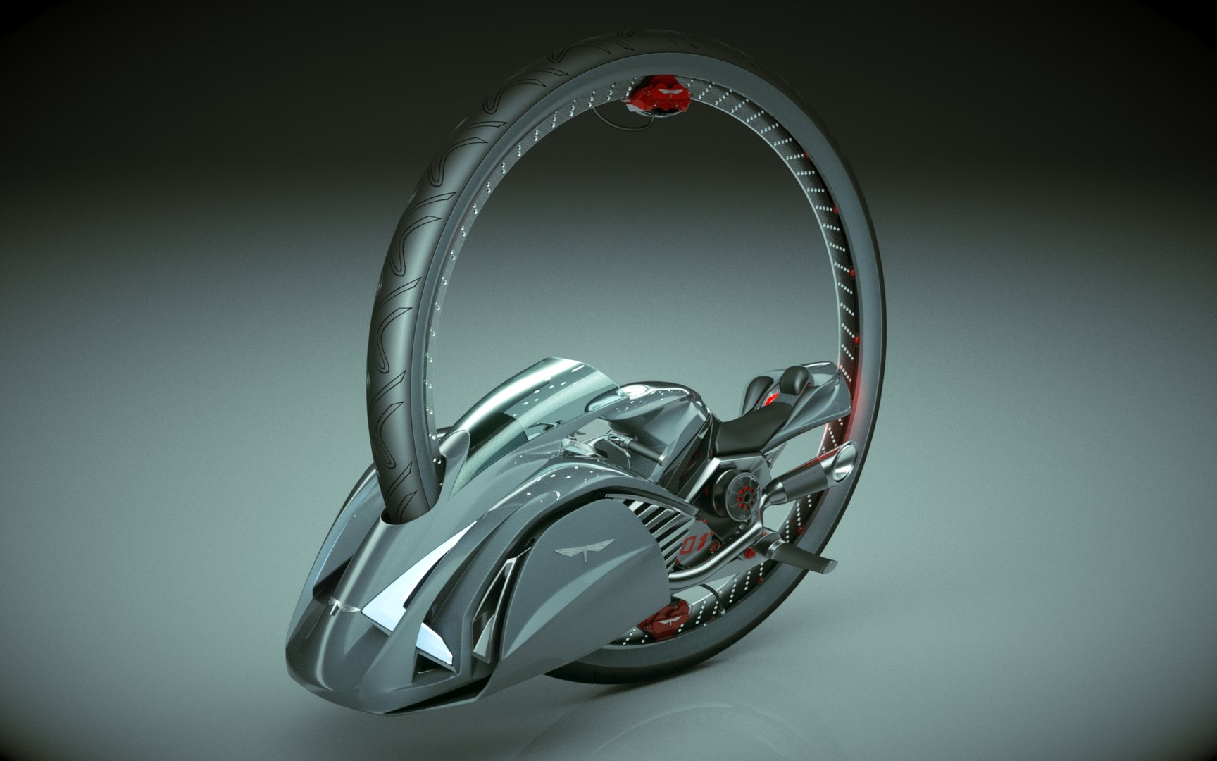 3D Monocycle 5 In 1 Collection 02 Model - TurboSquid 1942701