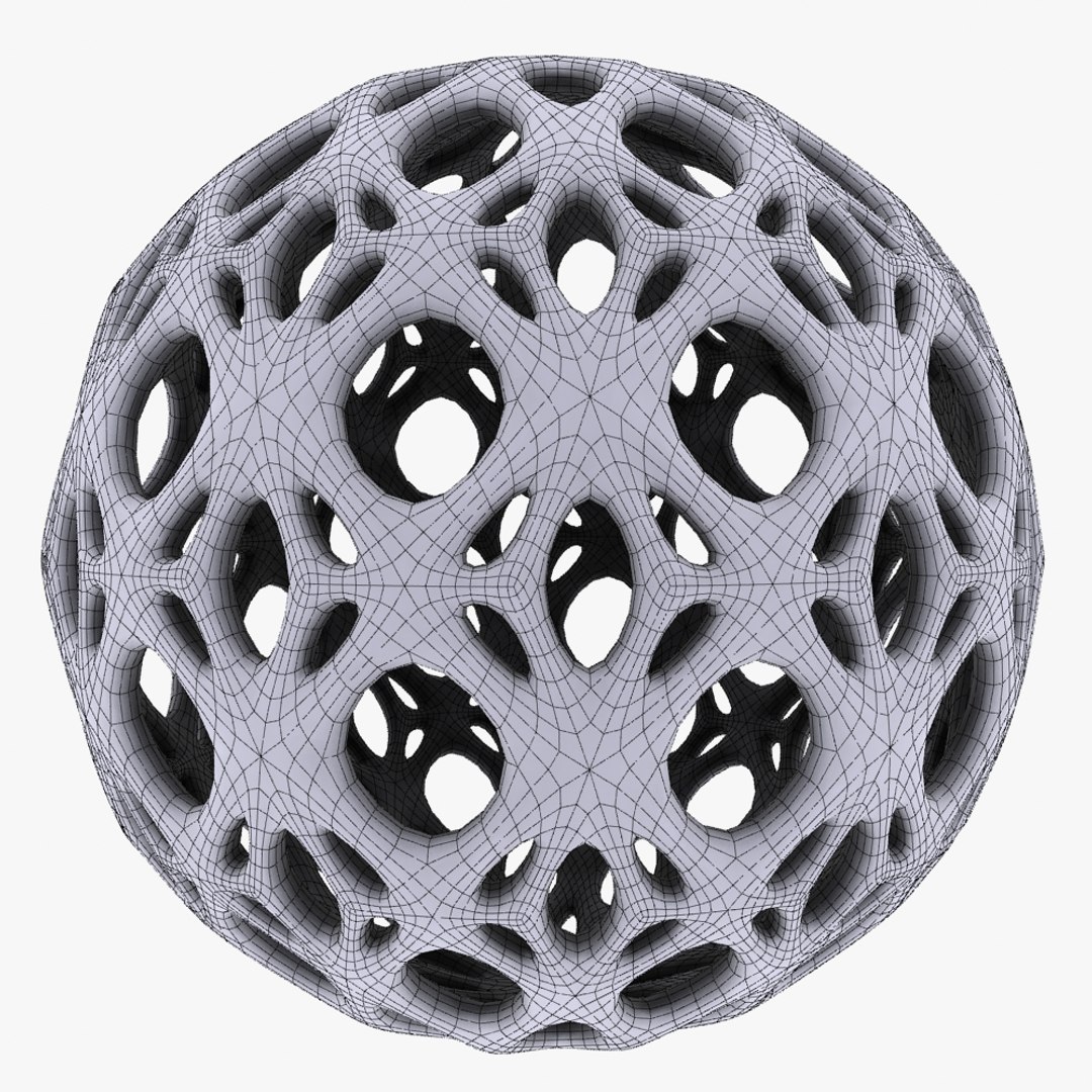 Complex Shape 3d Model