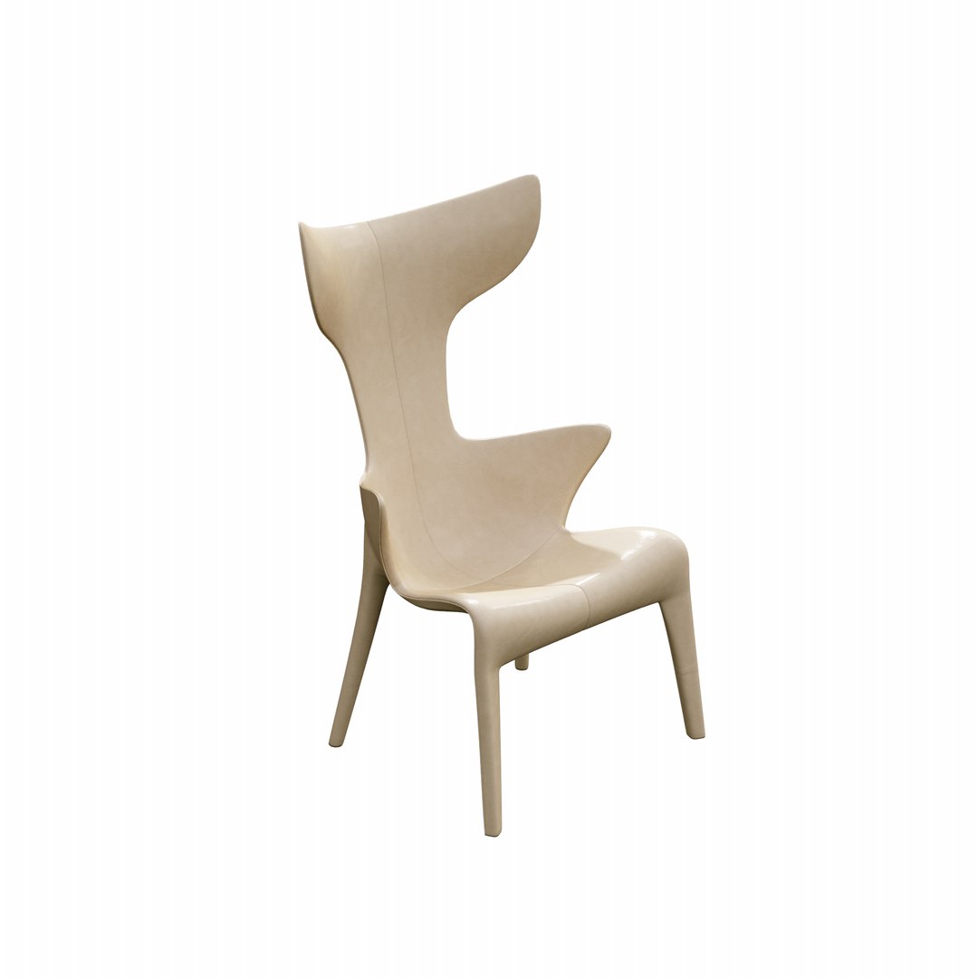 3D Armchair Lou Read Driade - TurboSquid 2214407