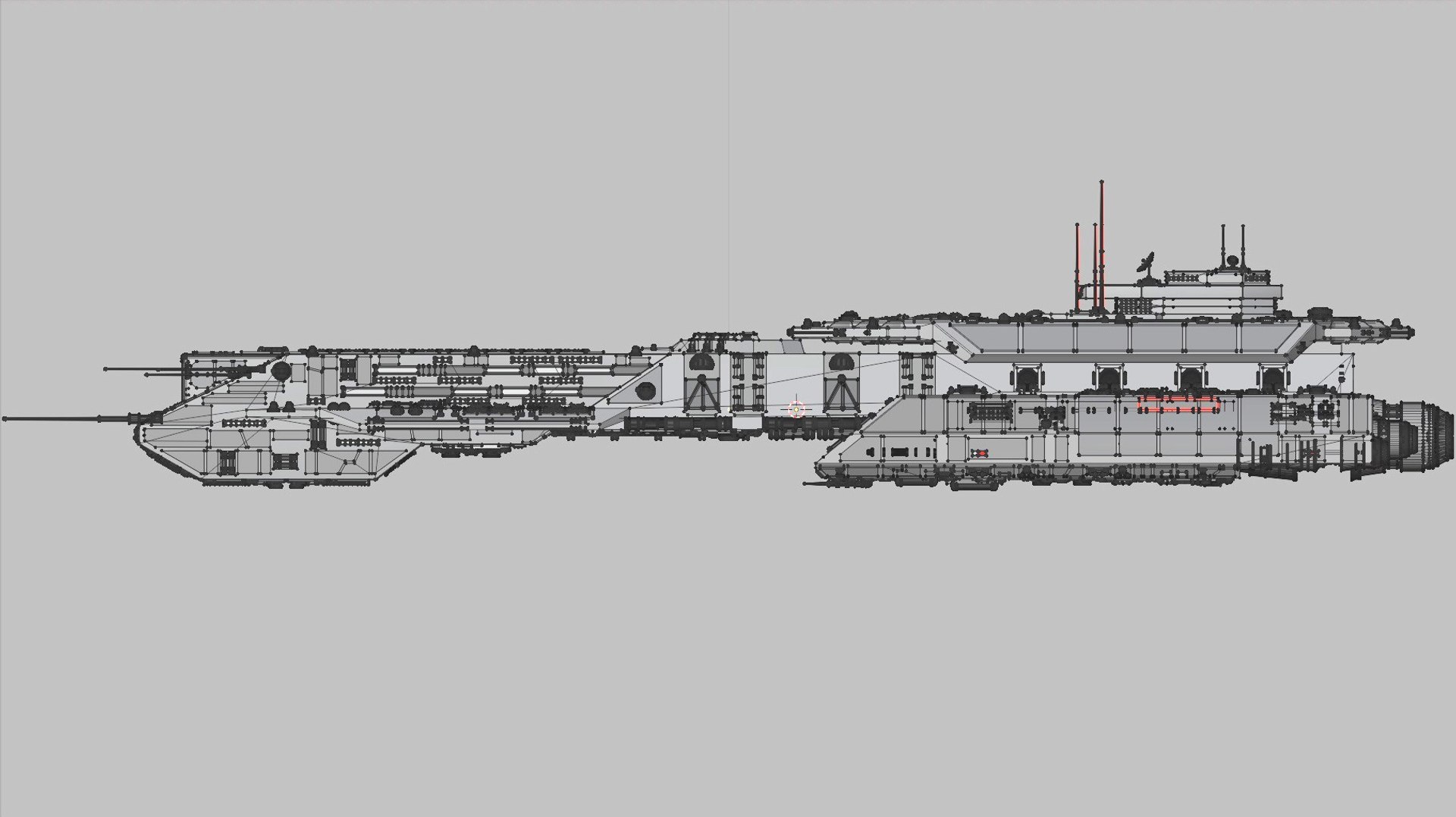 StarGate F-304 Daedalus Battlecruiser 3D Model - TurboSquid 1746868
