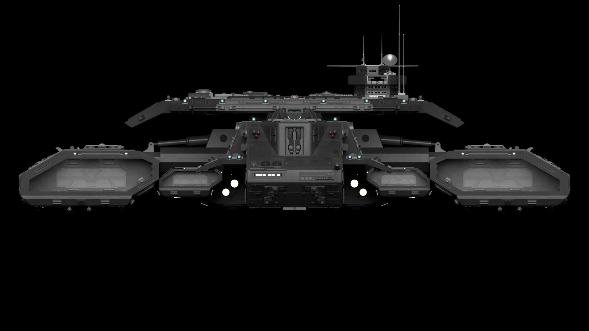 StarGate F-304 Daedalus Battlecruiser 3D Model - TurboSquid 1746868