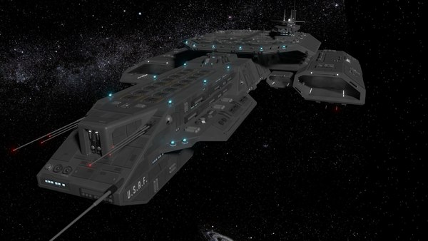 StarGate F-304 Daedalus Battlecruiser 3D model - TurboSquid 1746868