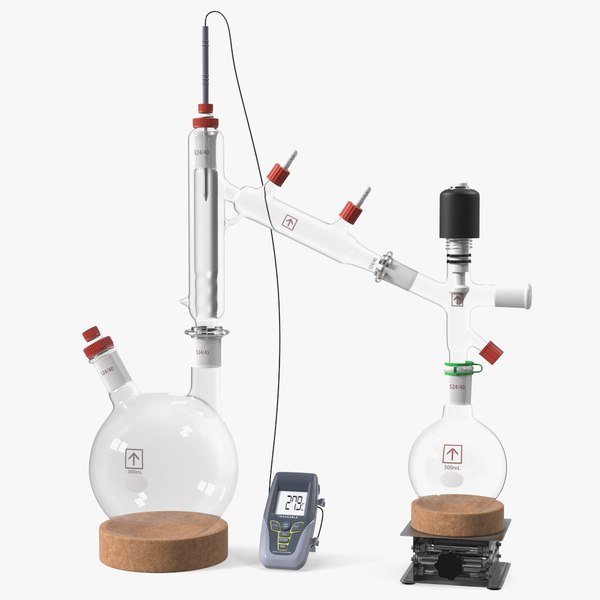 Distillation Kit With Thermometer Kangaroo3Dモデル - TurboSquid 1902028