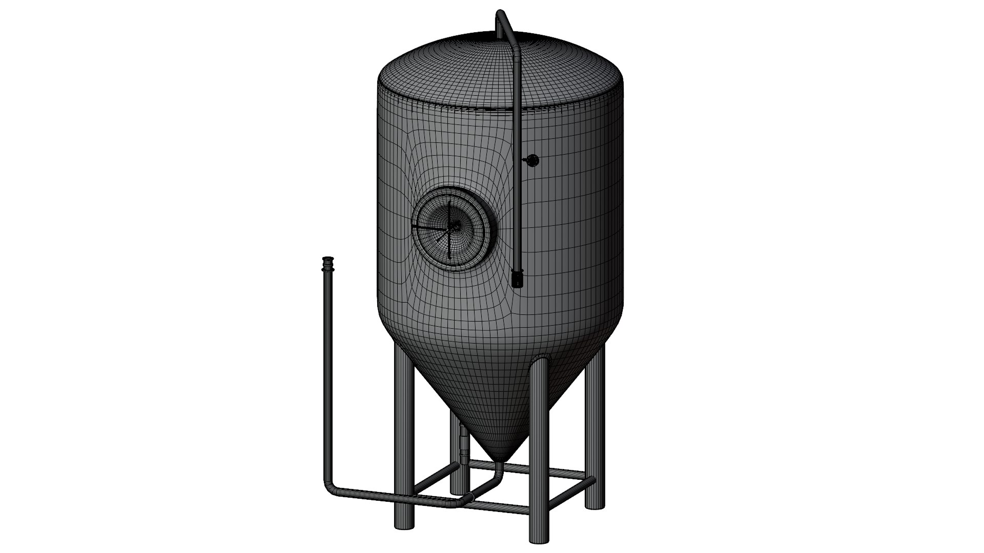 3D Model Fermenter - TurboSquid 2274044