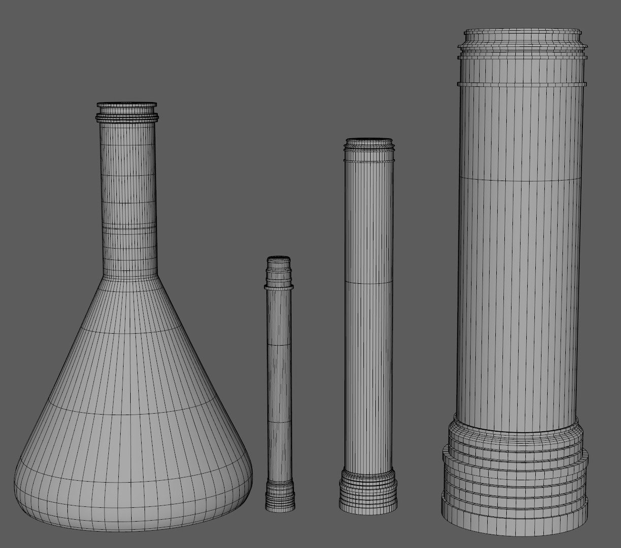 Lab Cups Chemistry 3D Model - TurboSquid 1259735