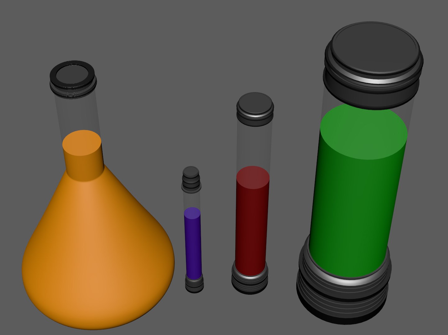 Lab Cups Chemistry 3D Model - TurboSquid 1259735