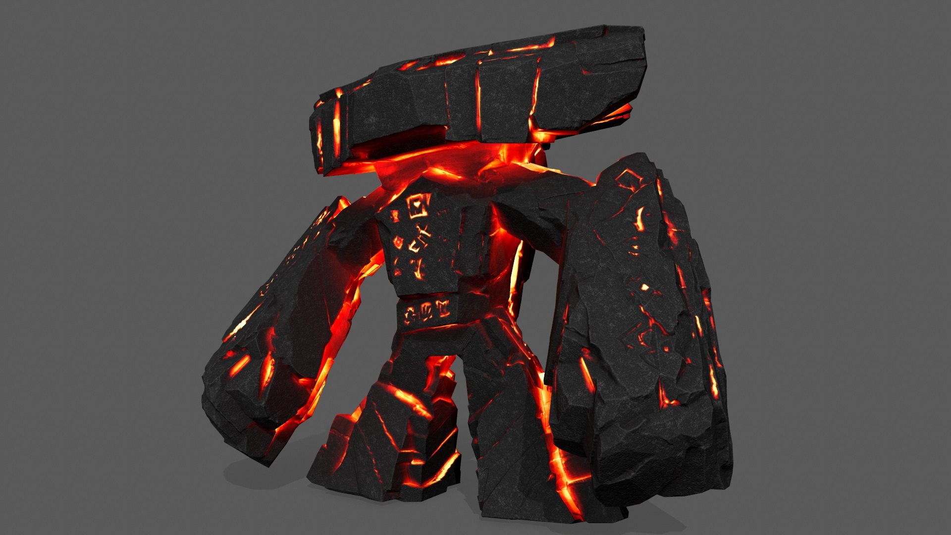 Lava Monster 01 Model - TurboSquid 1838283