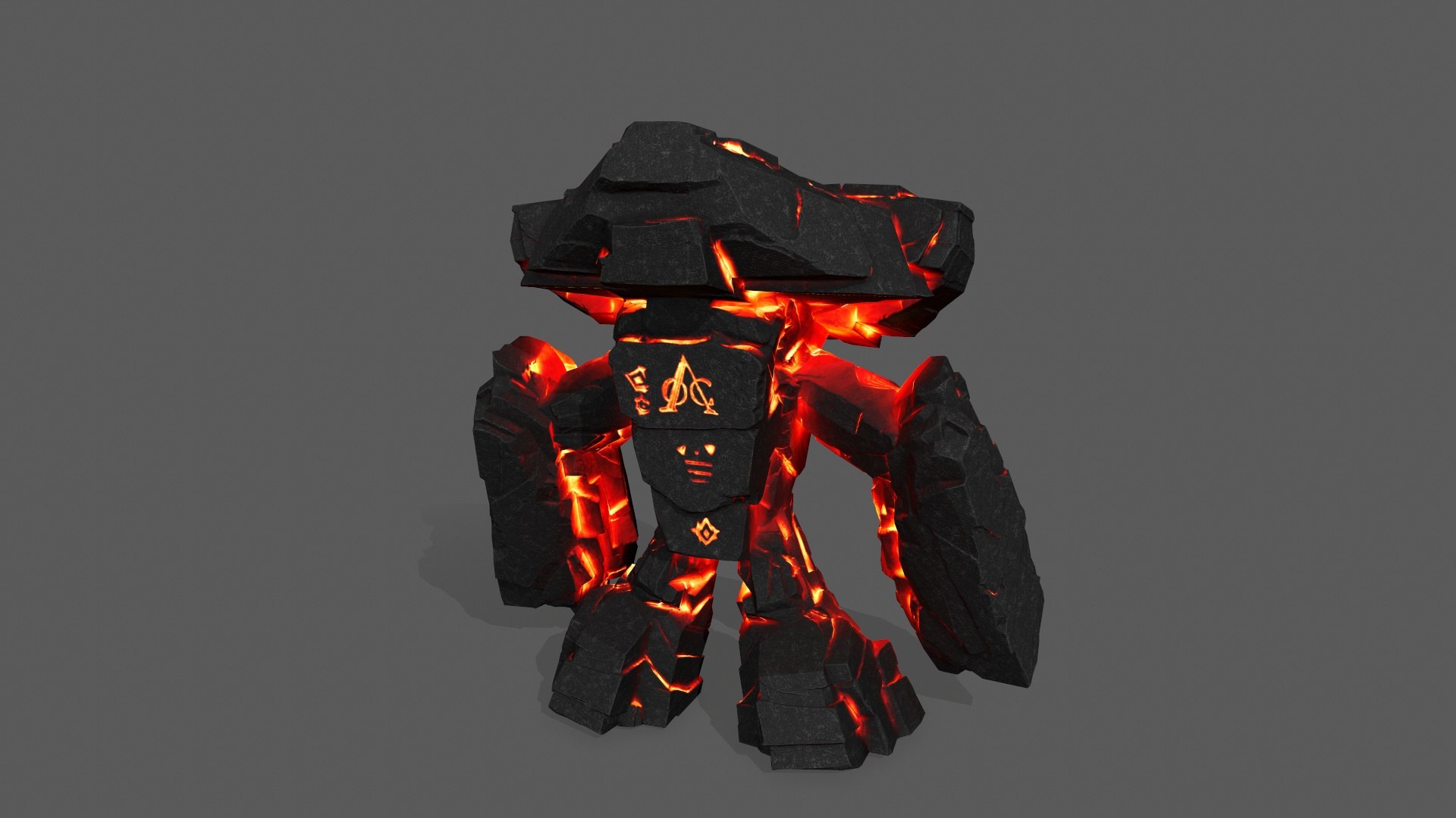 Lava Monster 01 Model - TurboSquid 1838283