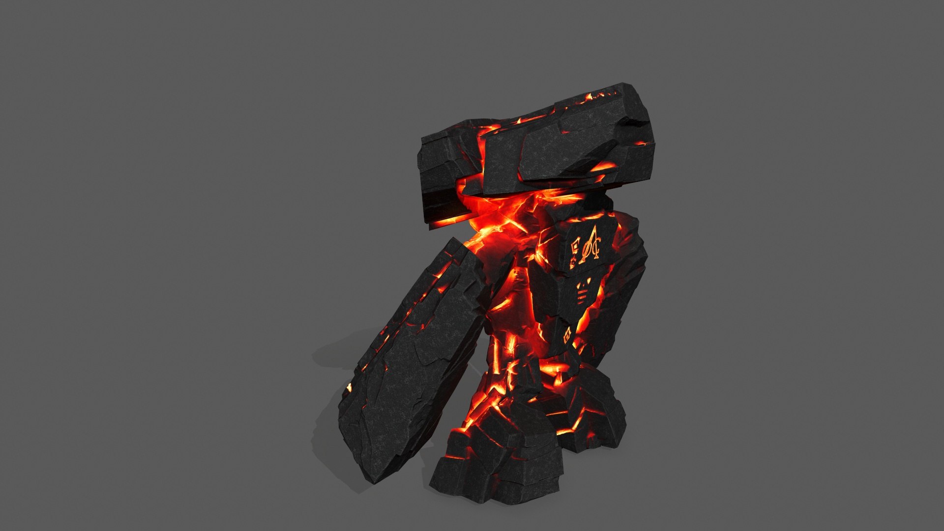 Lava Monster 01 Model - TurboSquid 1838283