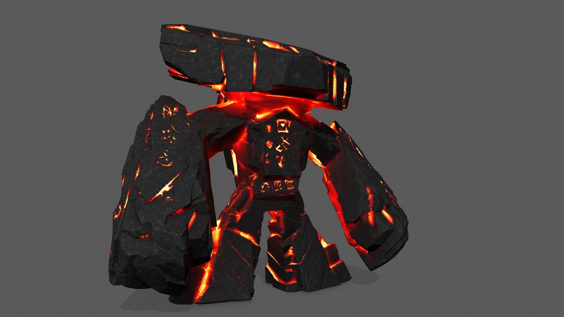 Lava Monster 01 Model - TurboSquid 1838283