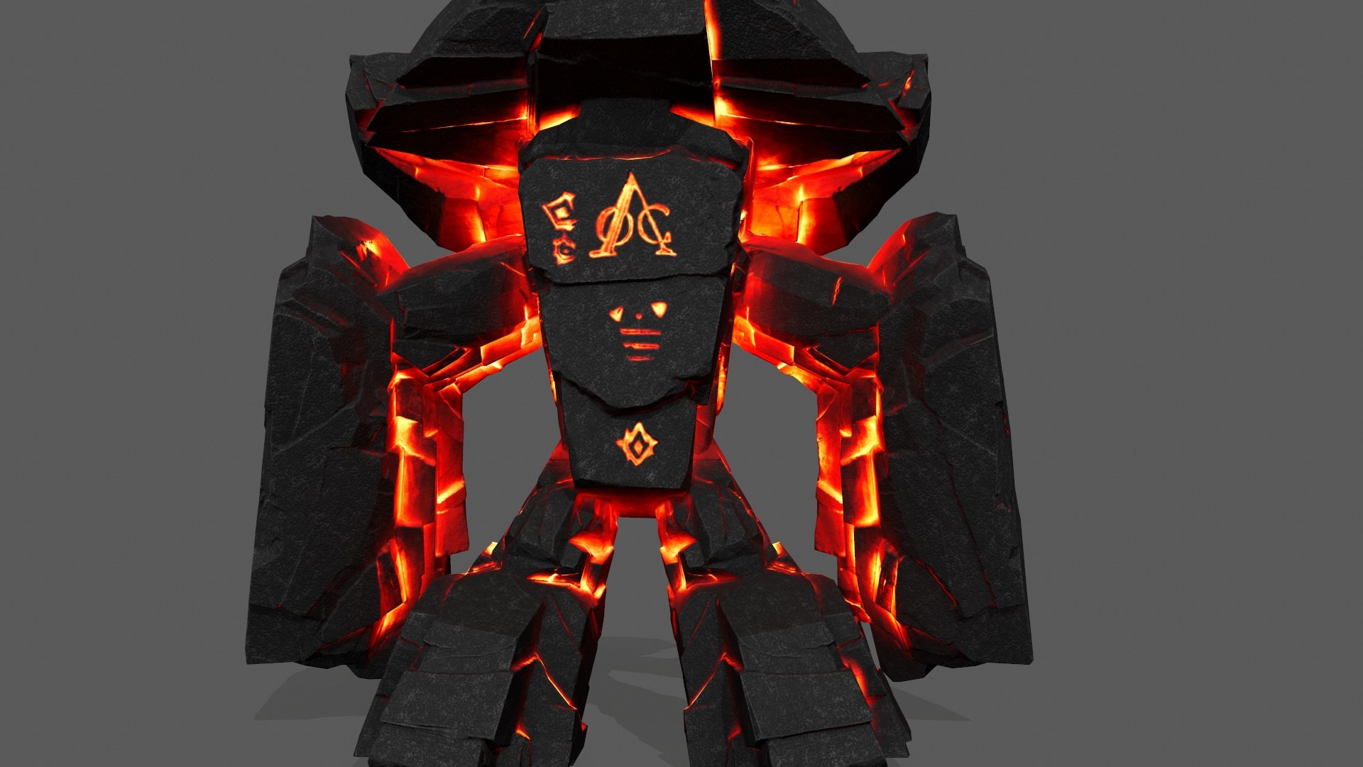 Lava Monster 01 Model - TurboSquid 1838283