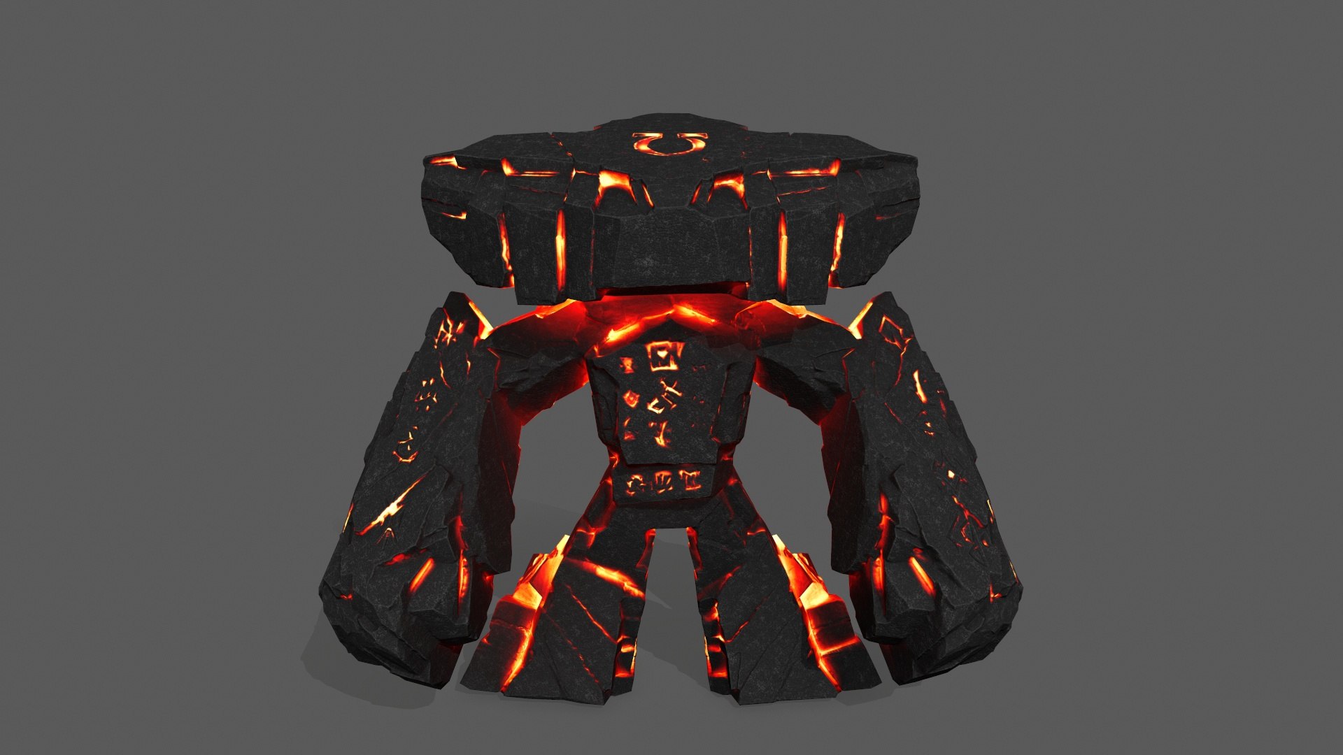 Lava Monster 01 Model - TurboSquid 1838283