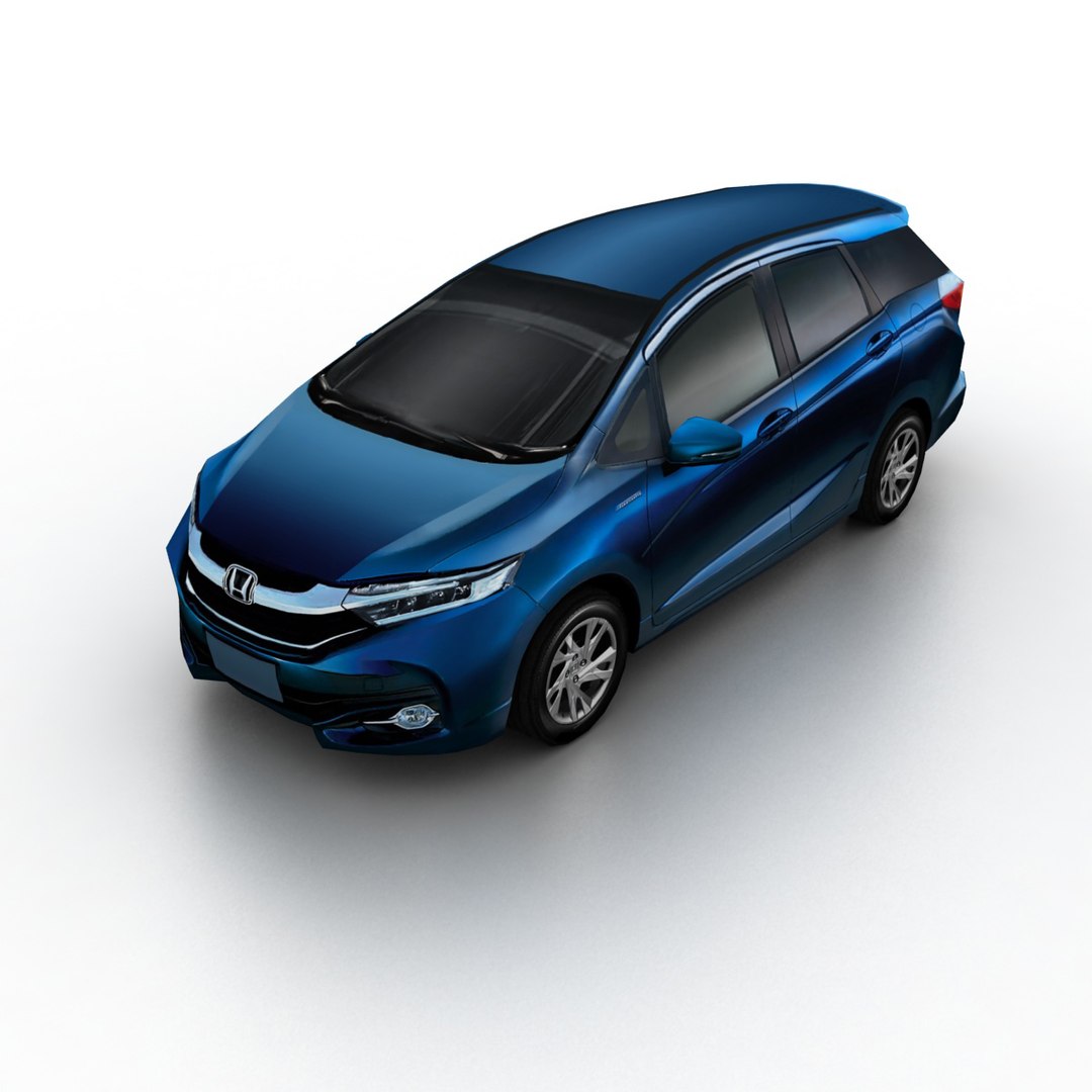 2016 Honda Shuttle Hybrid 3D Model - TurboSquid 1283014