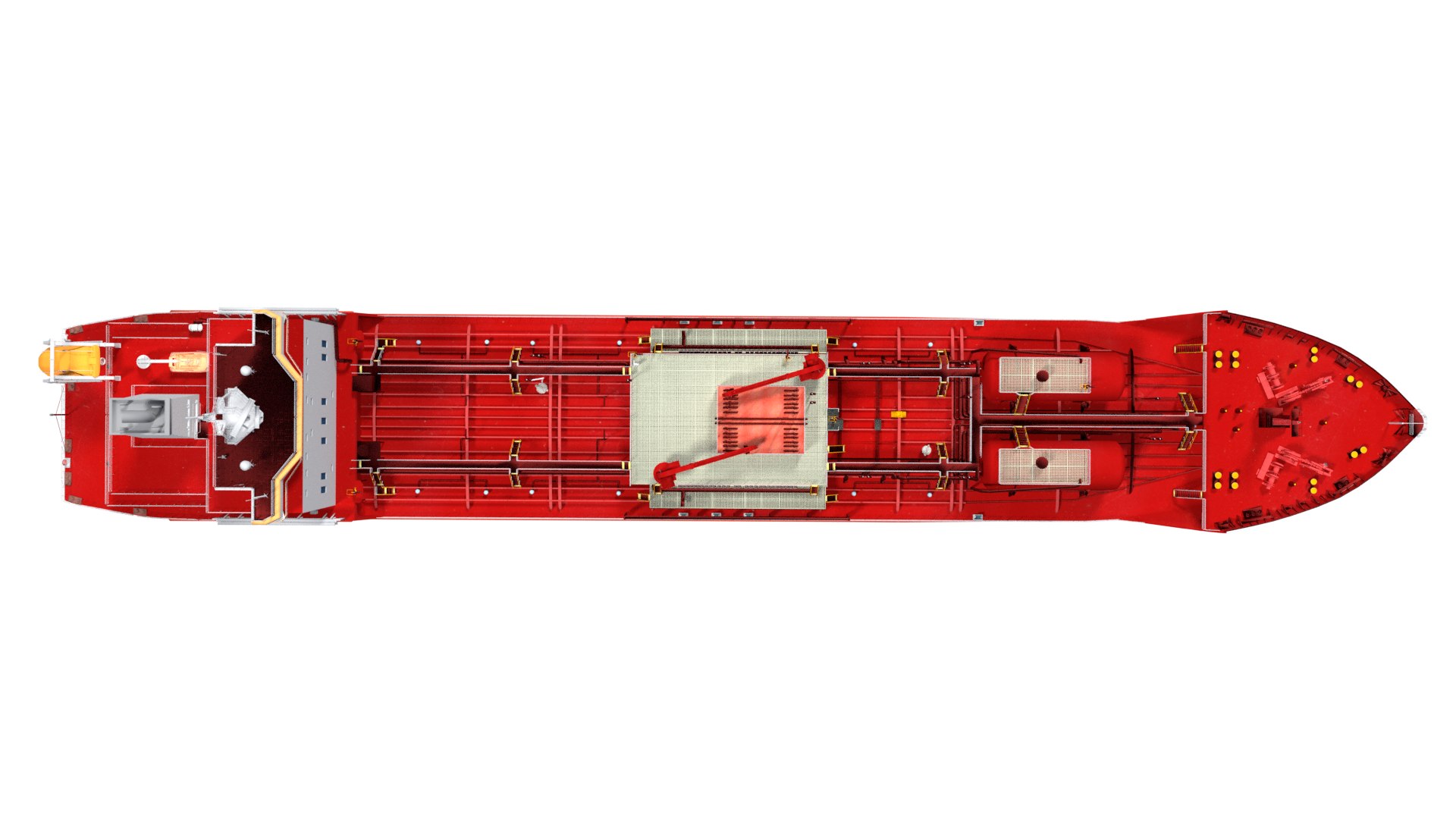 145m Chemical Tanker Model - TurboSquid 1248322