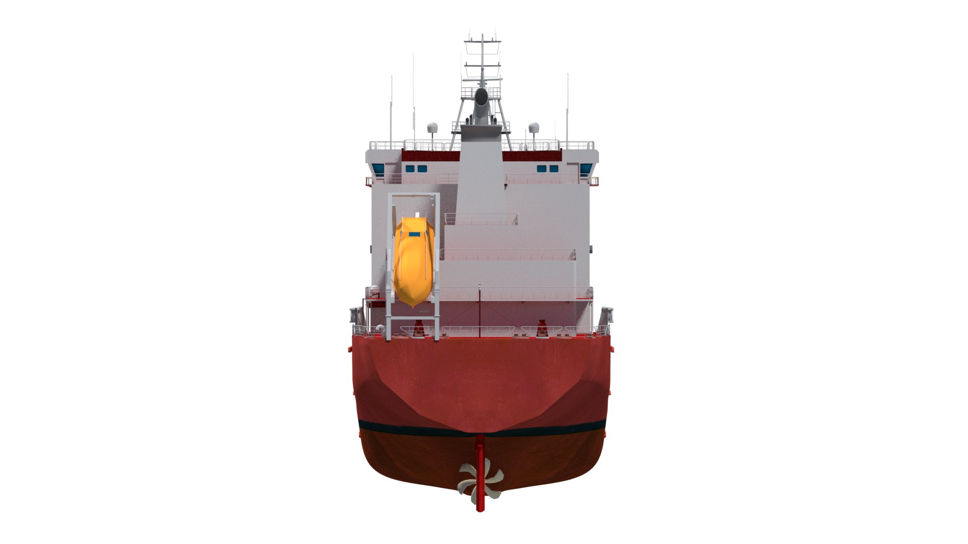 145m Chemical Tanker Model - TurboSquid 1248322