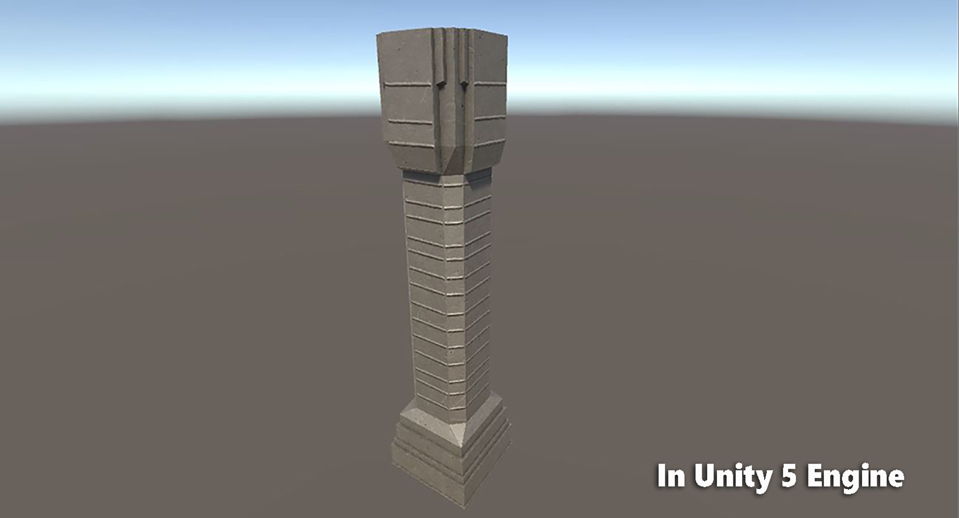 Column Unity 3d Model
