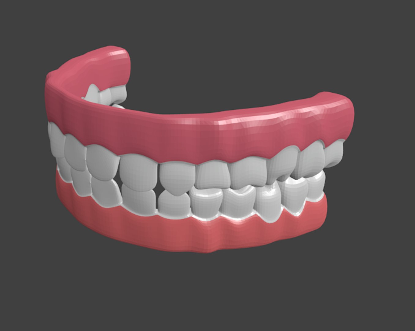 Human Teeth 3d Blend