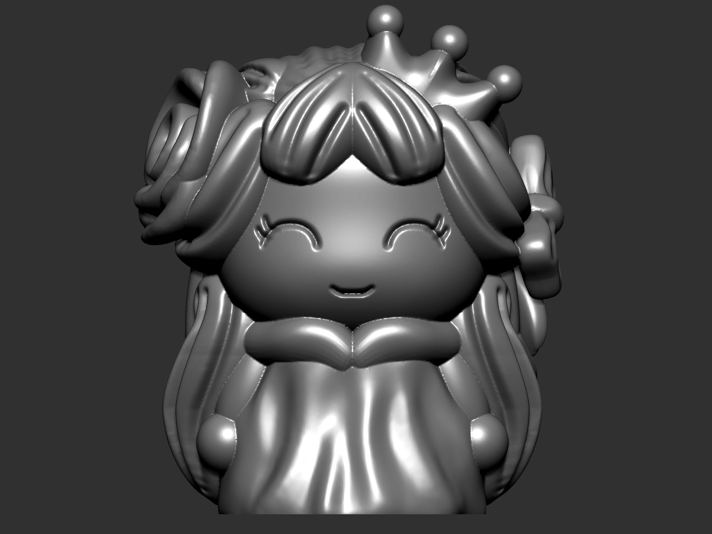 3D Cartoon Princess Model - TurboSquid 2168081