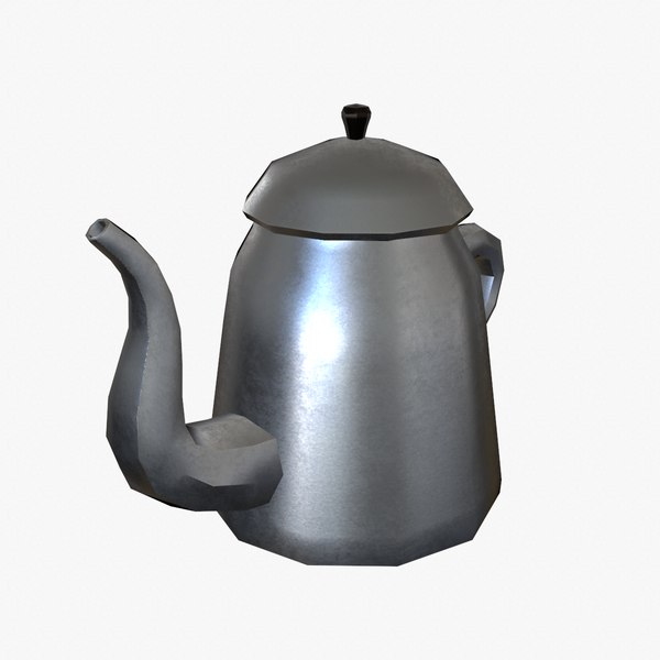 3D model Cartoon Kettle - TurboSquid 1962144