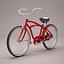 beach bicycle 3d model