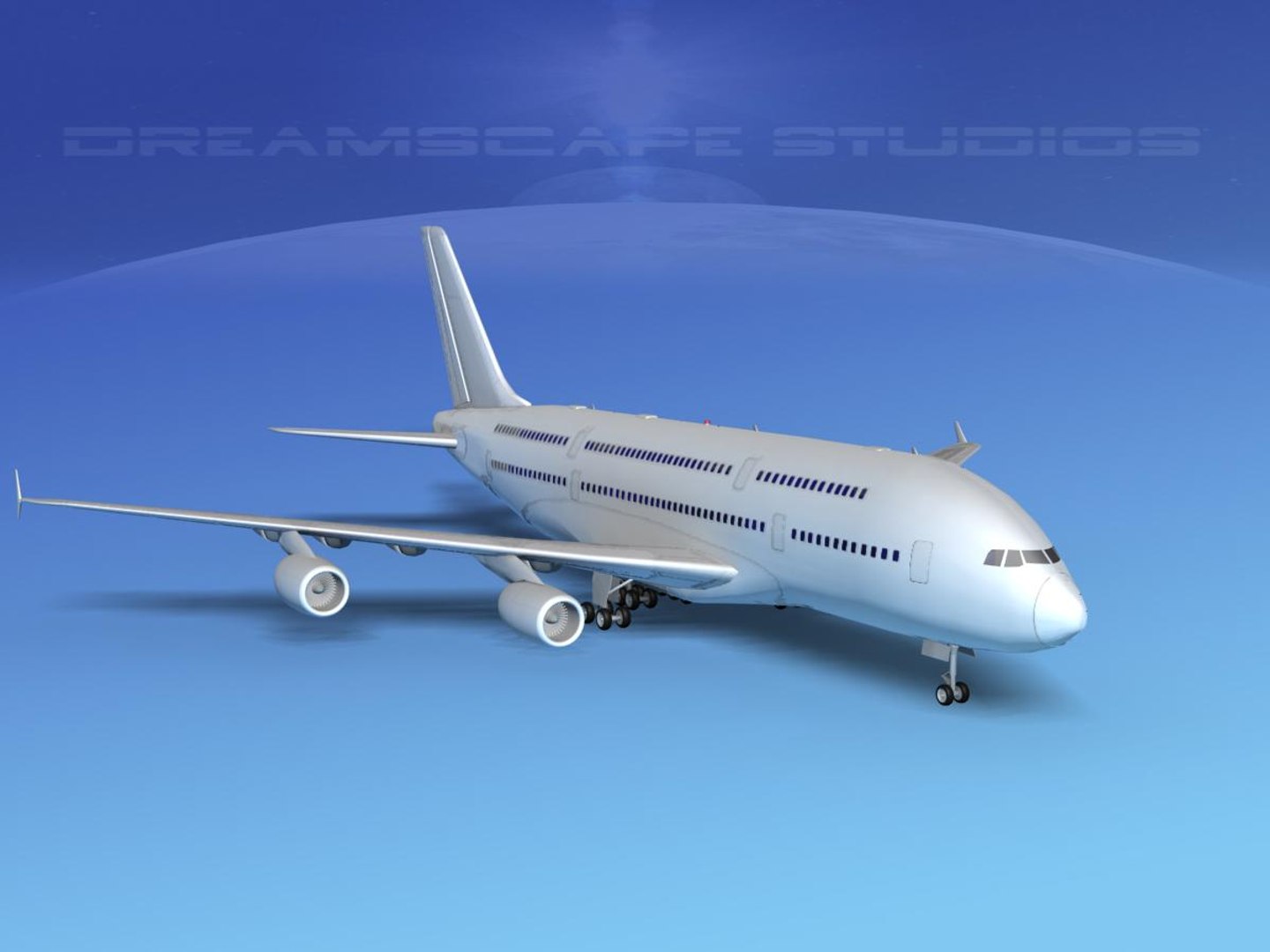 3d Airbus A380