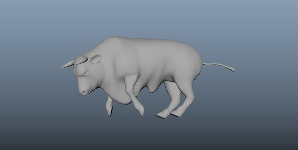 Bull rig 3D model - TurboSquid 1645761