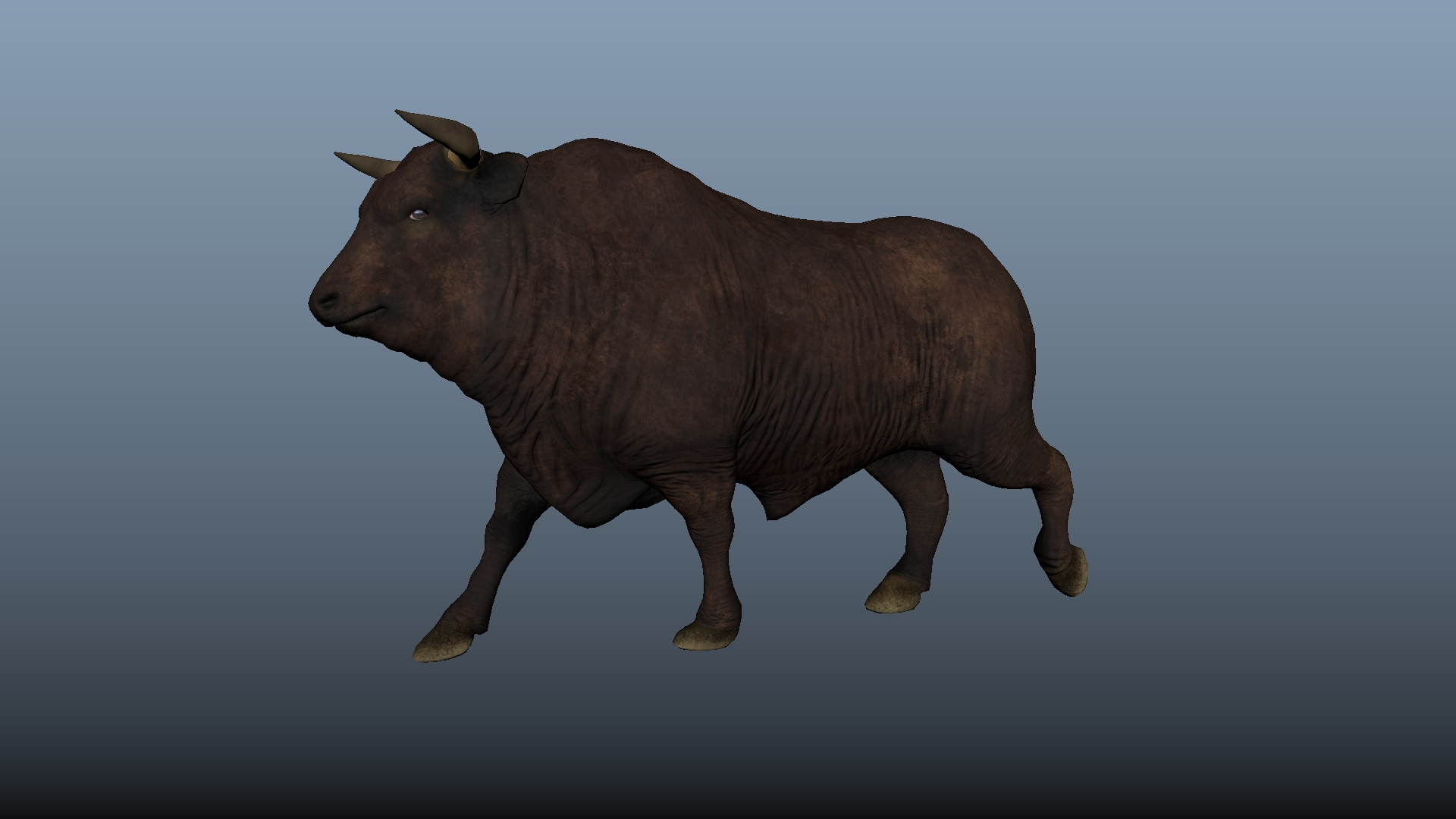 Bull rig 3D model - TurboSquid 1645761