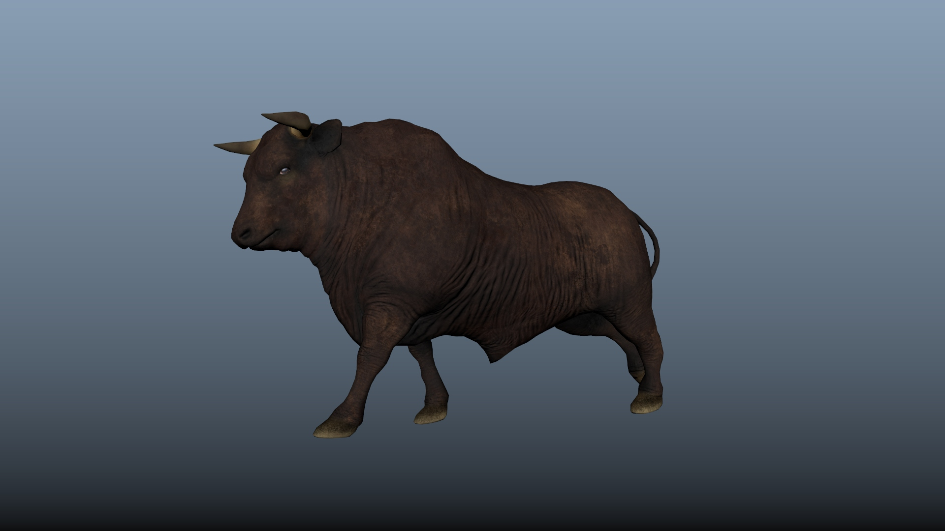 Bull rig 3D model - TurboSquid 1645761