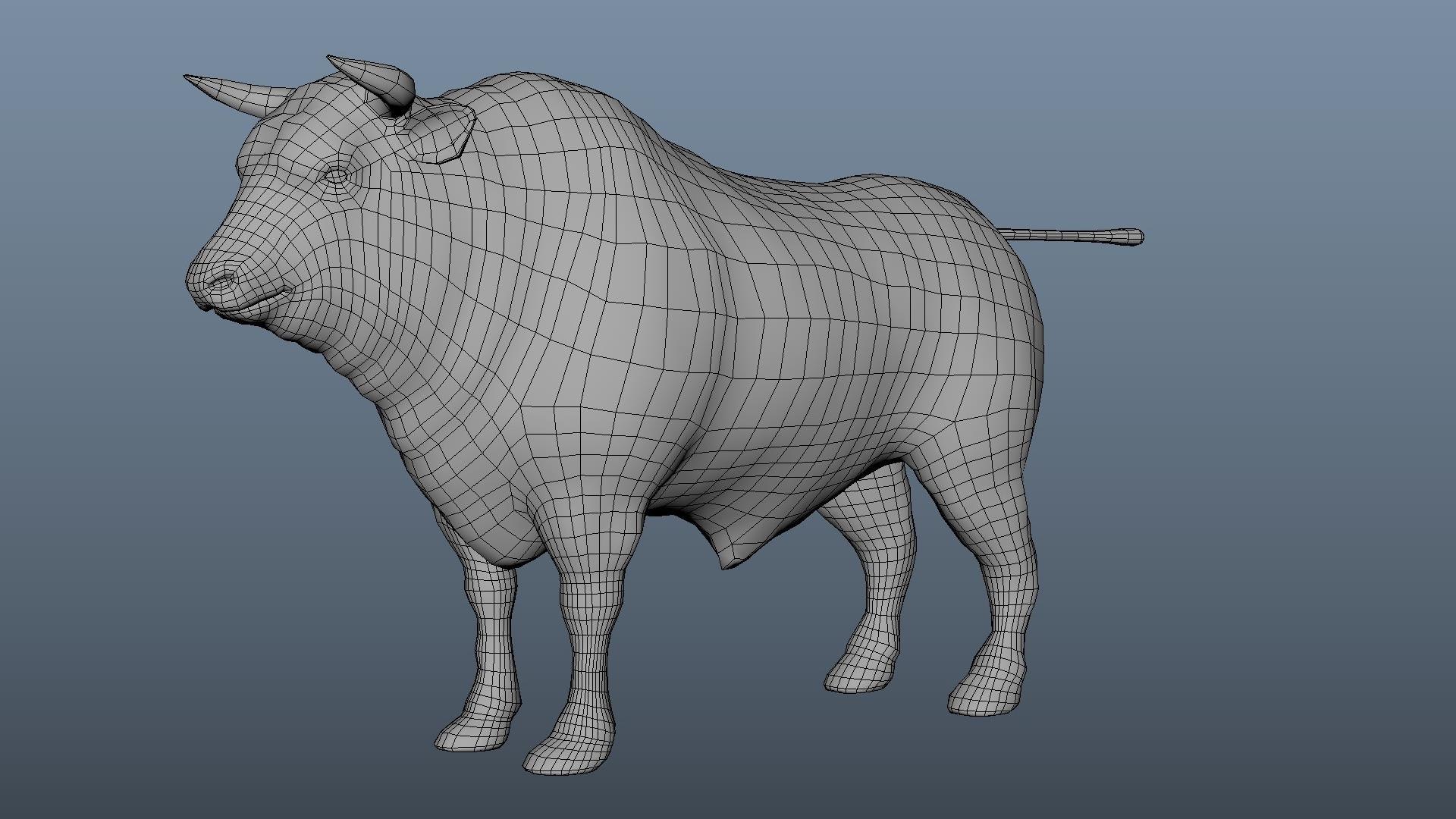 Bull rig 3D model - TurboSquid 1645761