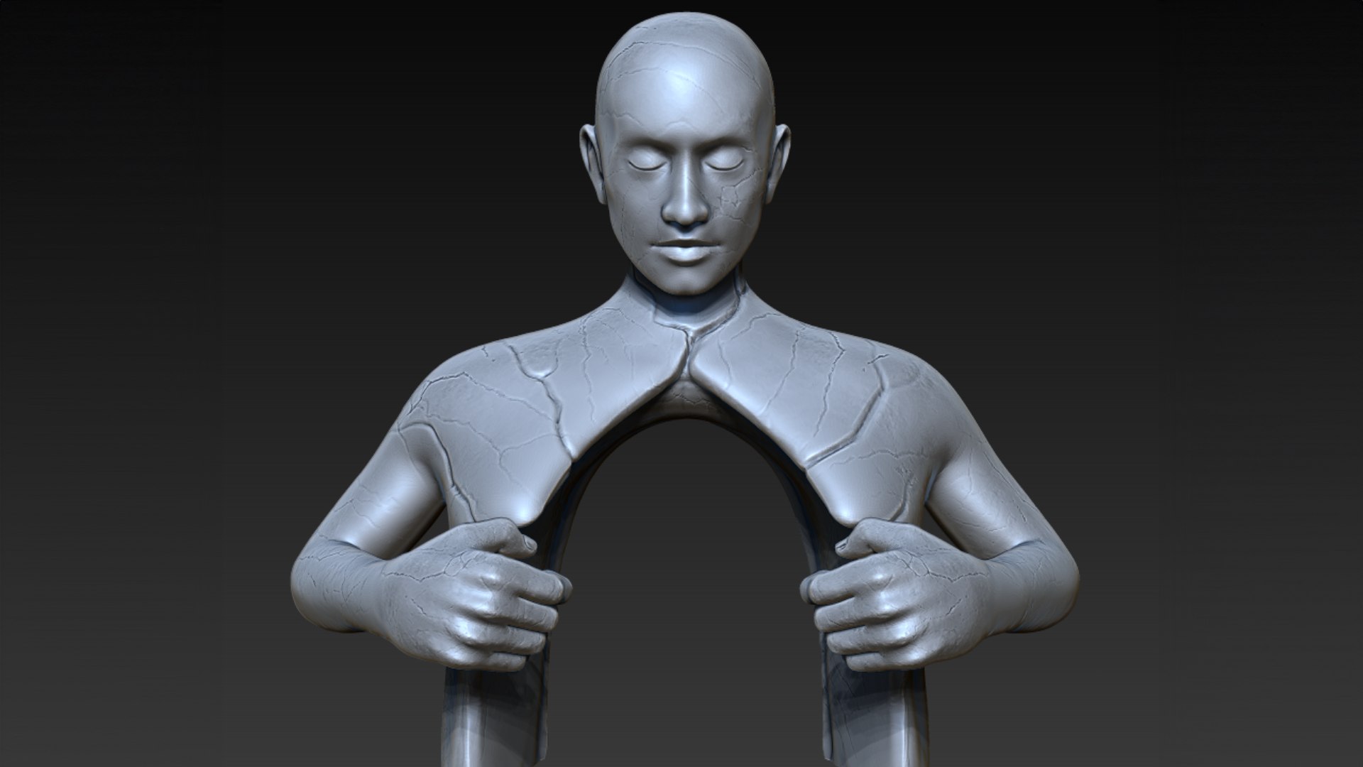 Man Opening Chest 3D Model - TurboSquid 2212818