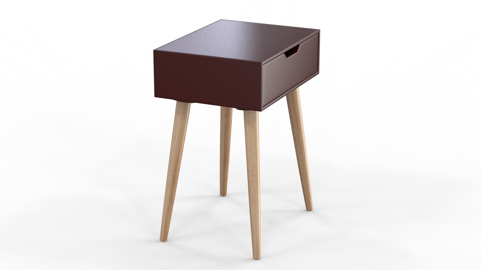 3D Model BedSide Stool - TurboSquid 1974150