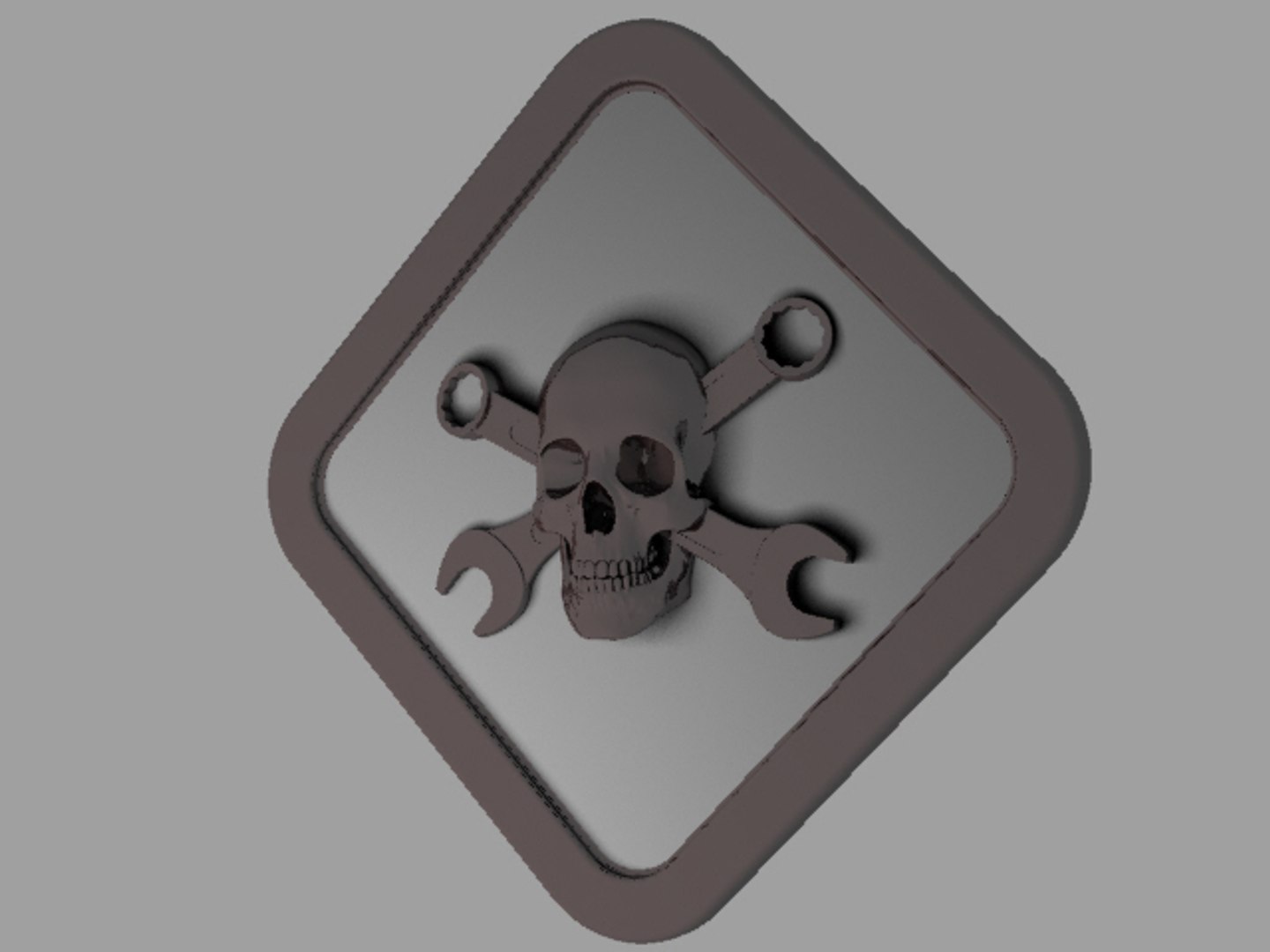 3D Model Danger Sign - TurboSquid 1274735