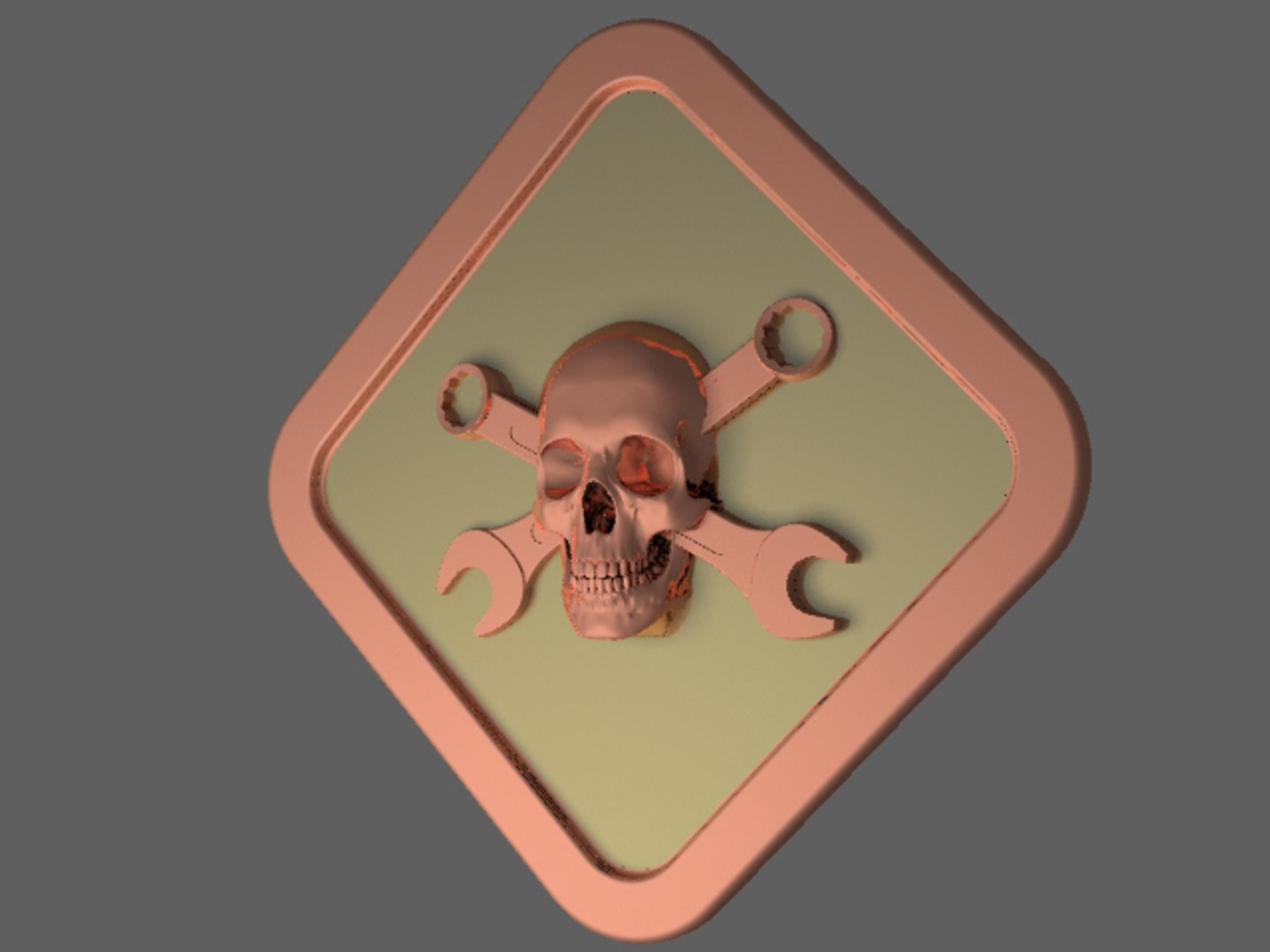 3D Model Danger Sign - TurboSquid 1274735