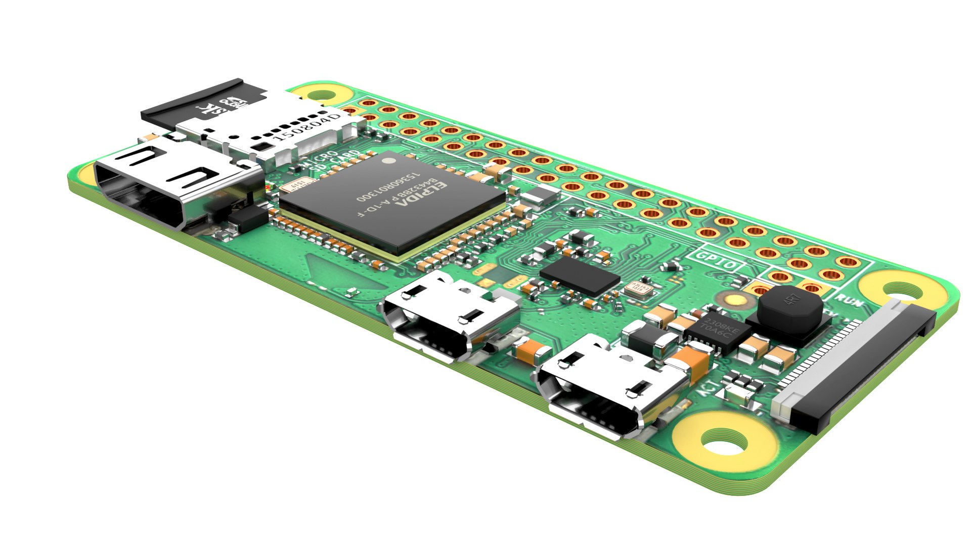 3D Model Raspberry Pi Zero W - TurboSquid 1778173