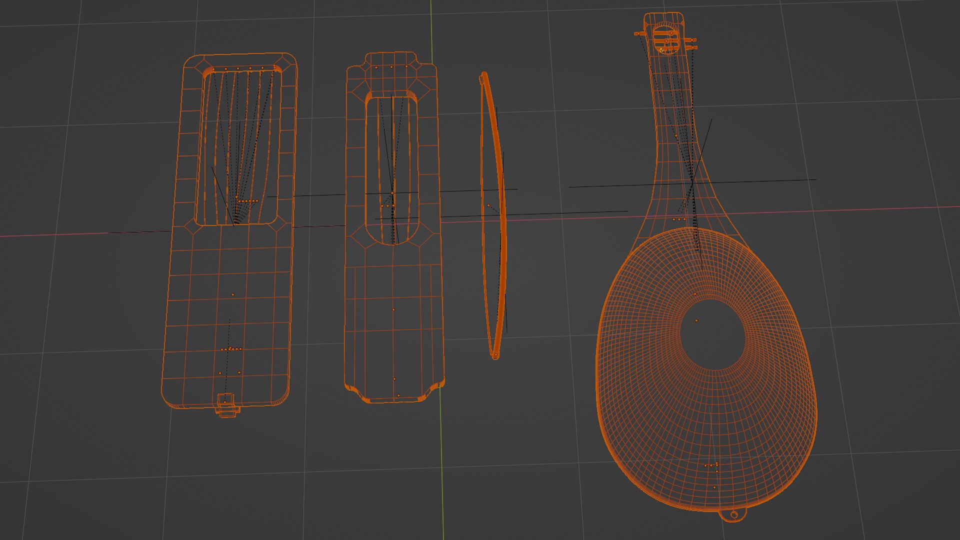 Viking String Instruments 3D Model - TurboSquid 2087136