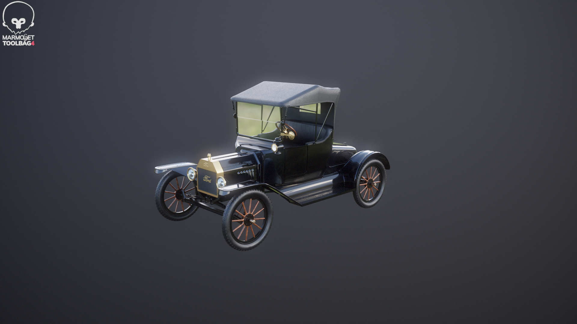 3D Ford T 1915 Roadster And Pickup Collection - TurboSquid 2362645