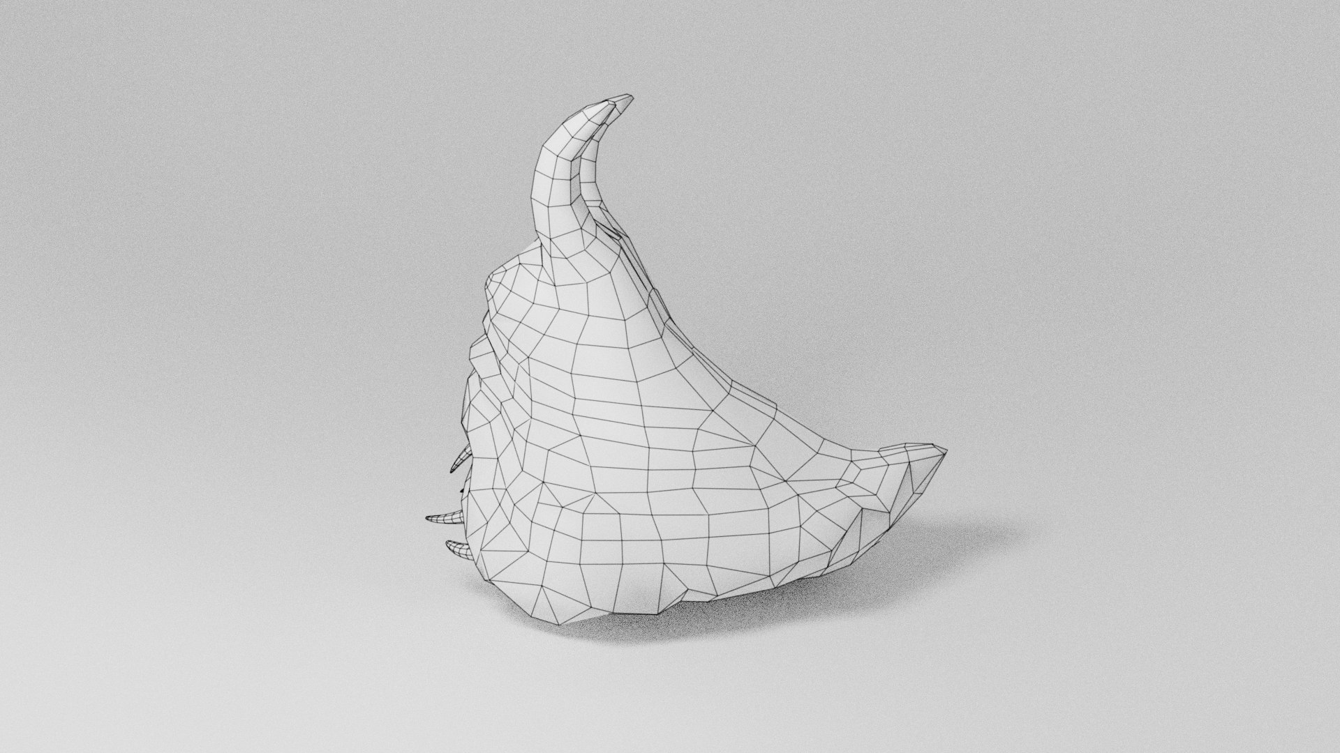 Slug Monster Ready 3D - TurboSquid 1660333