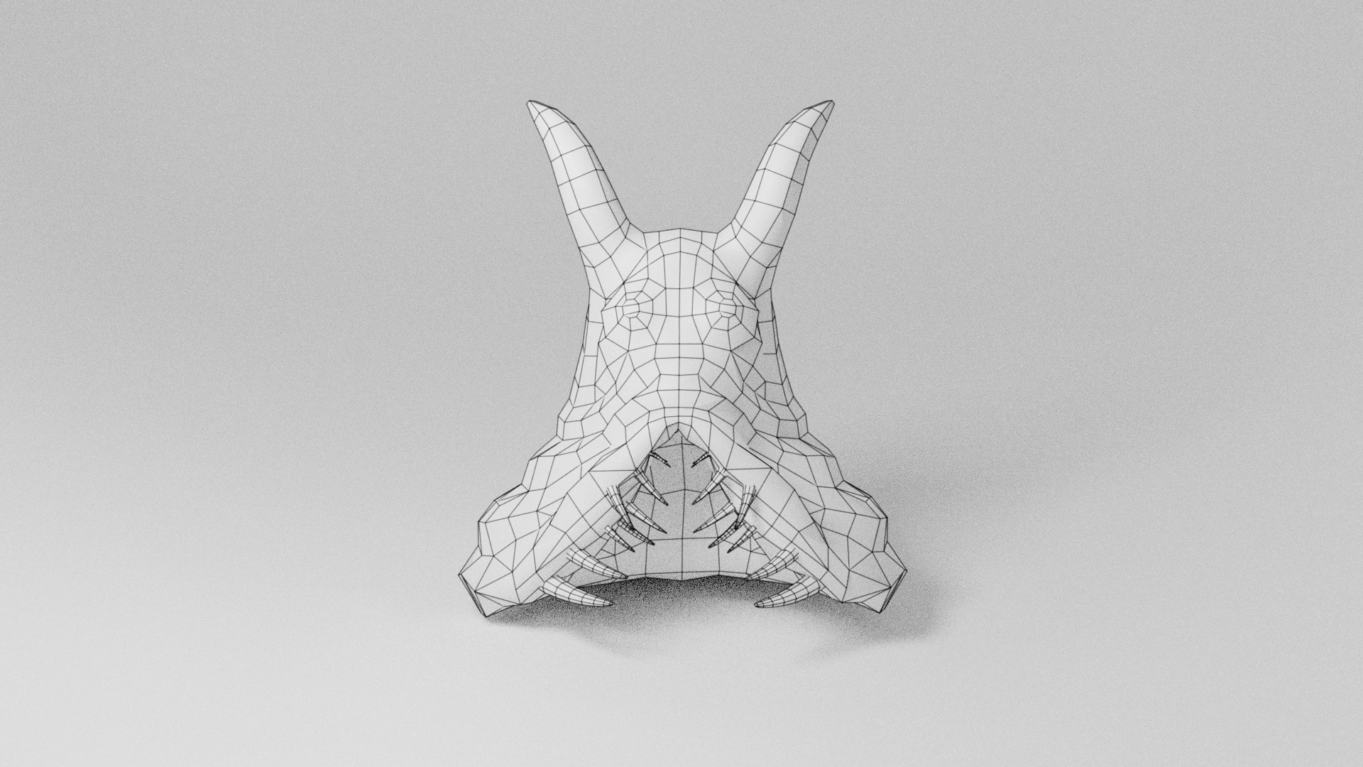 Slug Monster Ready 3D - TurboSquid 1660333