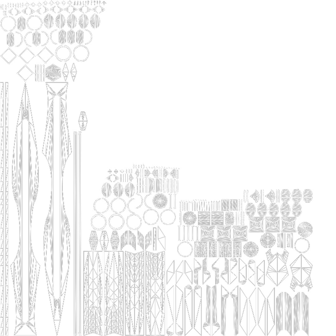 3D Fantasy Sword - Azure Radiance - TurboSquid 2149971