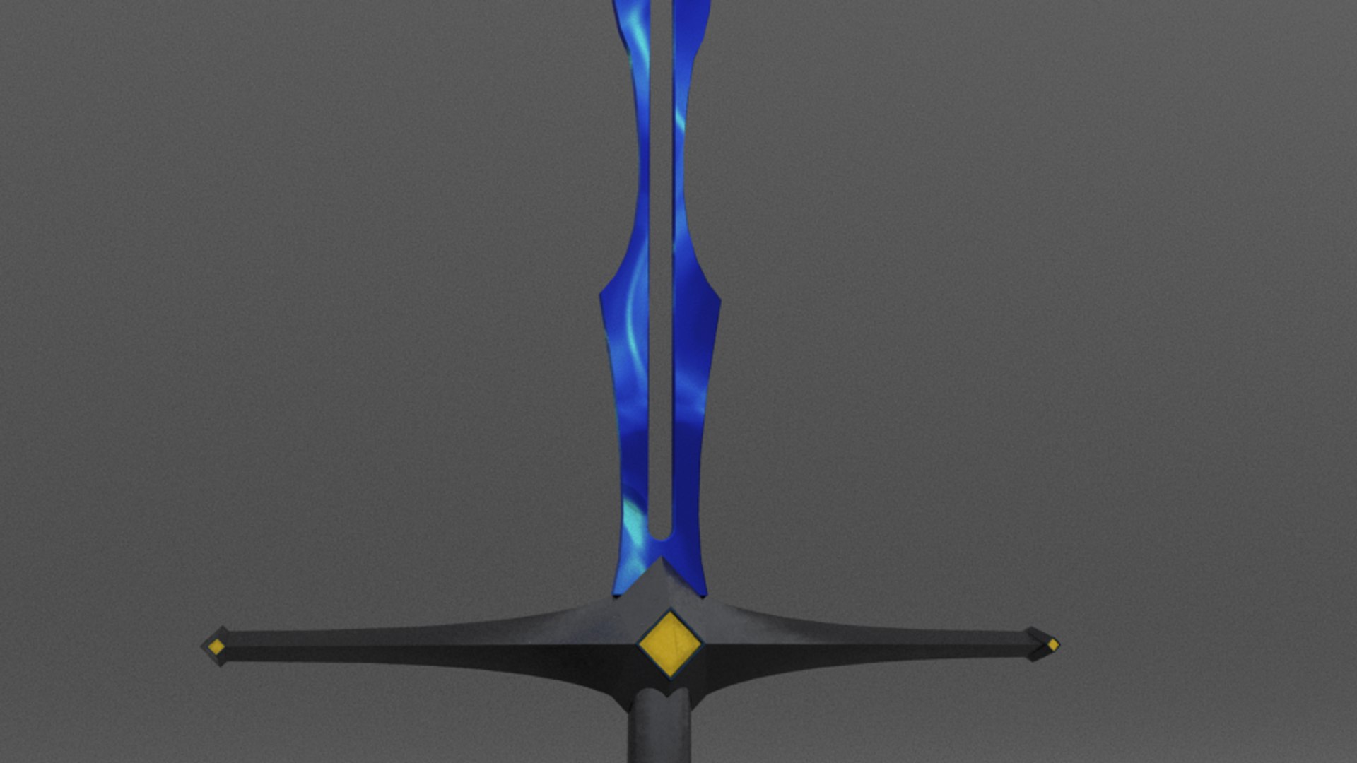 3D Fantasy Sword - Azure Radiance - TurboSquid 2149971
