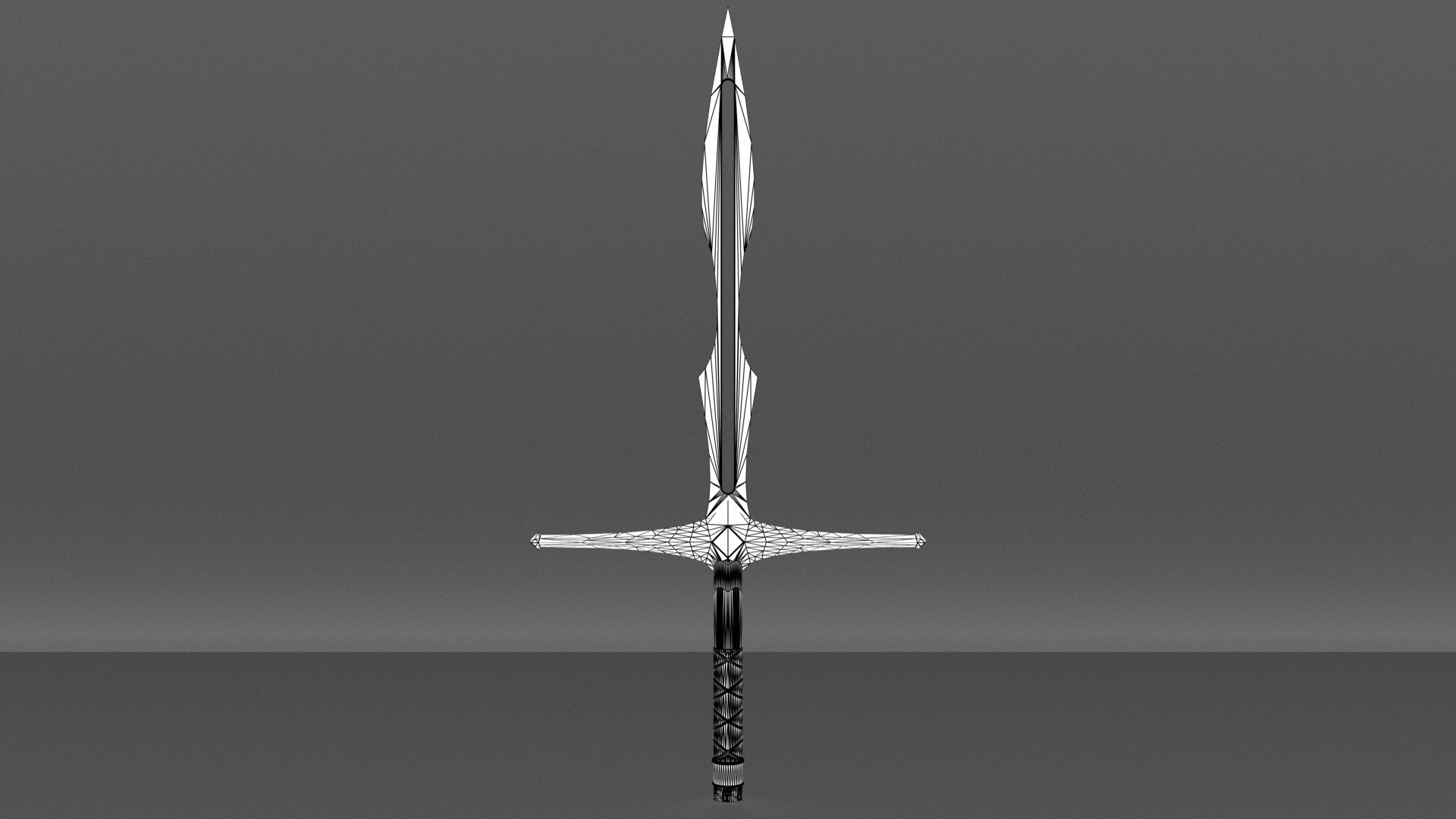 3D Fantasy Sword - Azure Radiance - TurboSquid 2149971