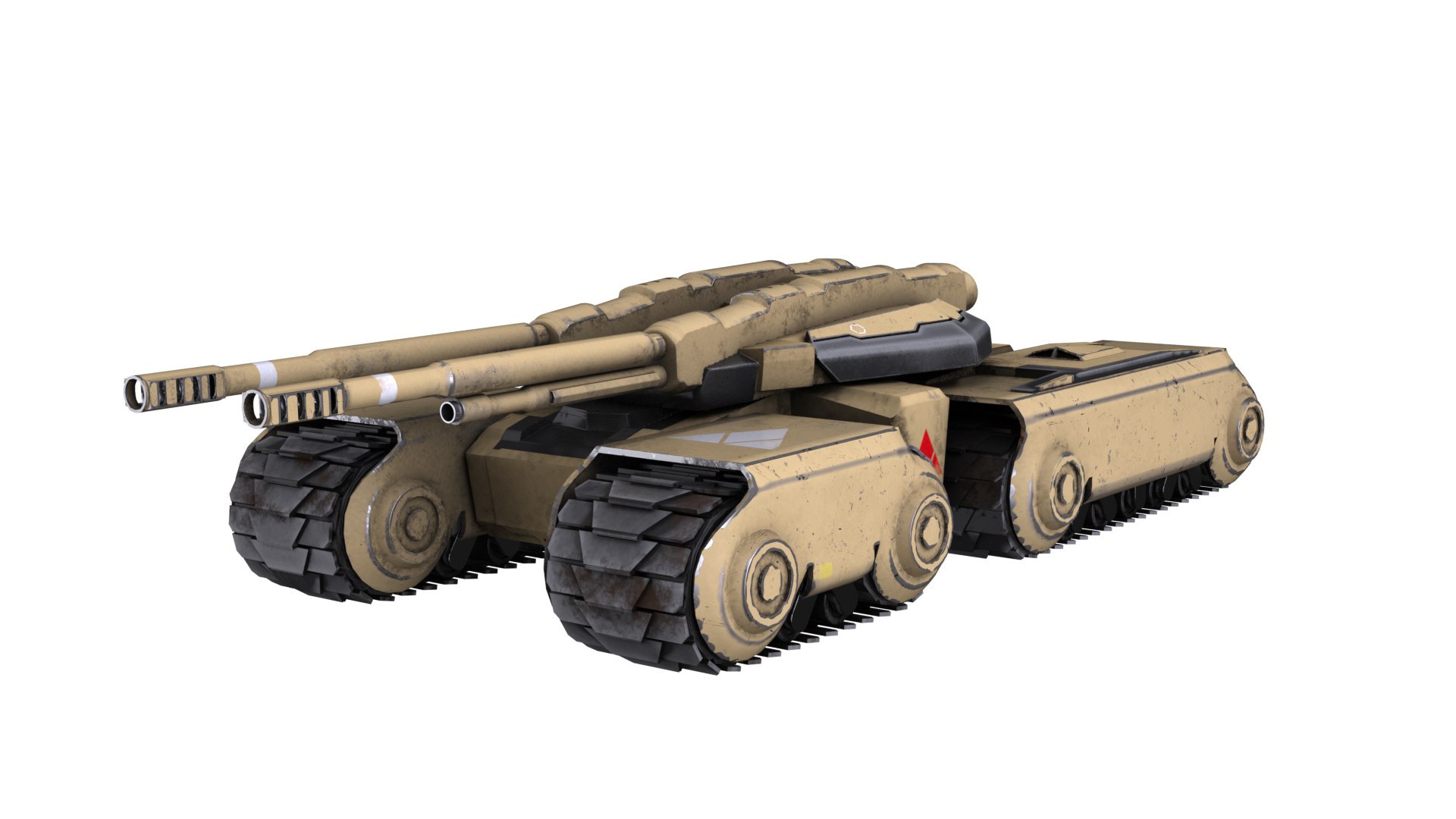 Futuristic Tank 3D - TurboSquid 1719120