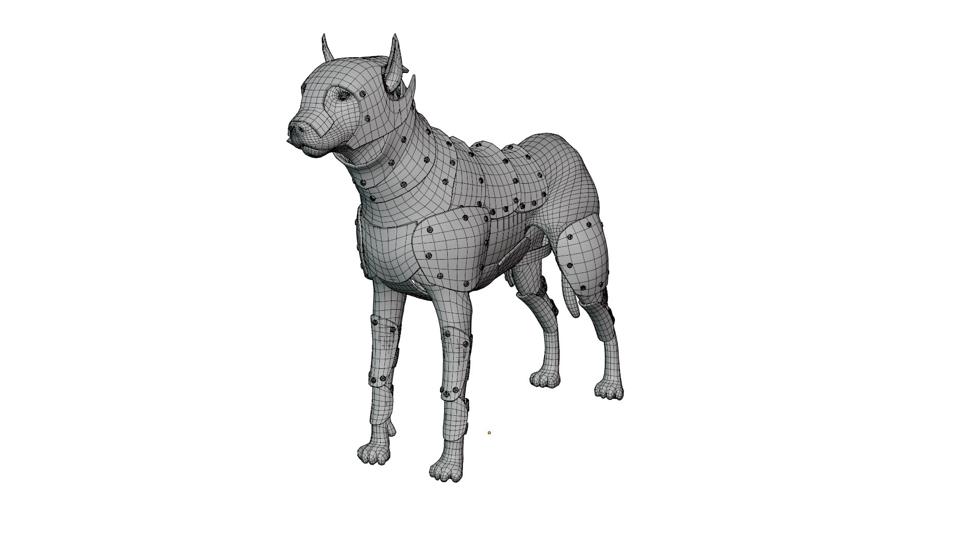 Dog Armor 3D Model - TurboSquid 2152992